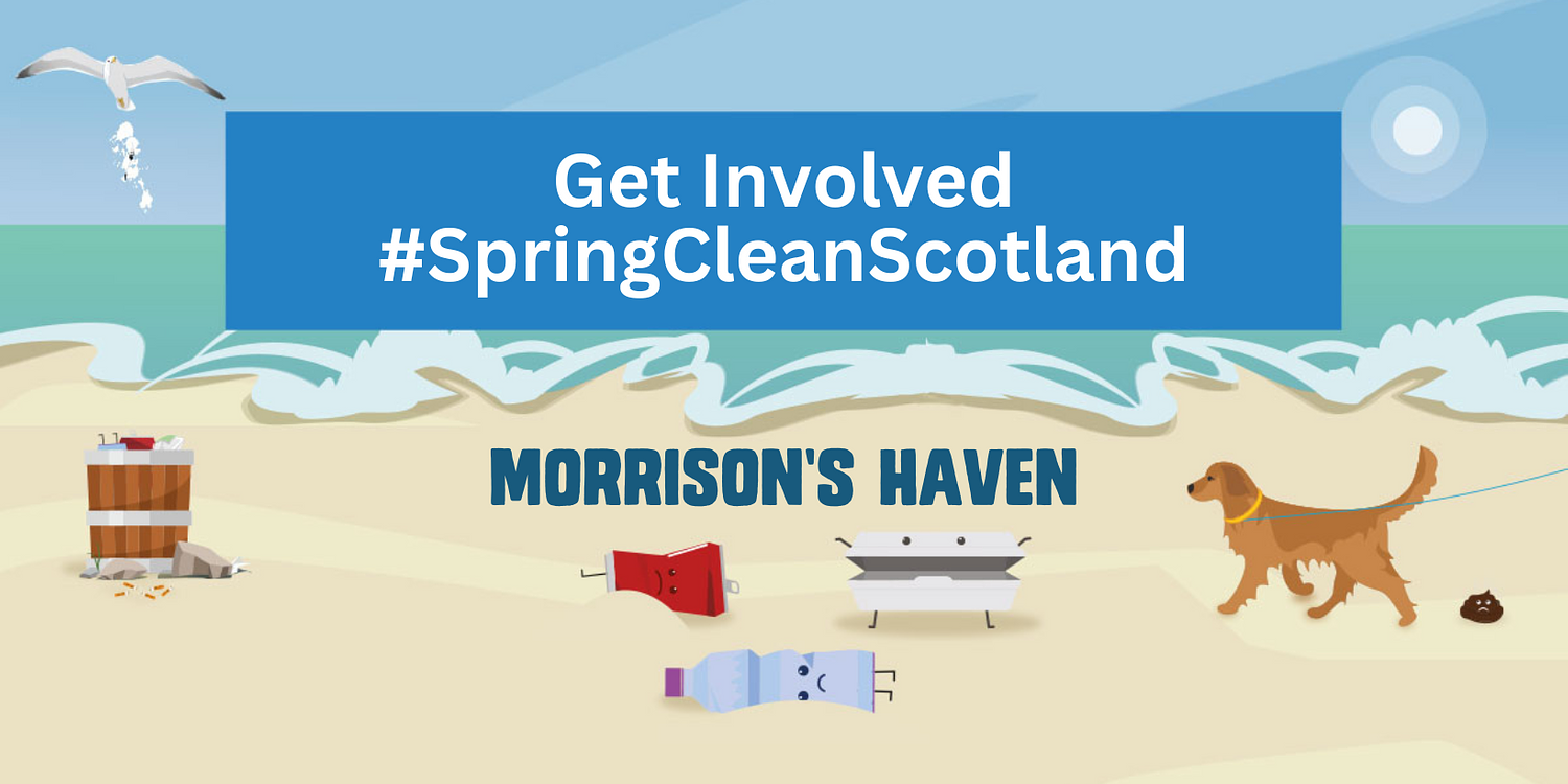 Spring Clean Scotland: Morrison's Haven - Scottish Seabird Centre